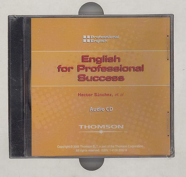 English For Professional Success - Professional English - Audio CD ...
