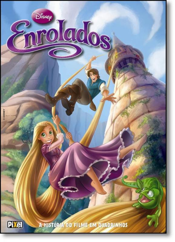 Enrolados: A História do Filme em Quadrinhos - Revista HQ - Magazine Luiza