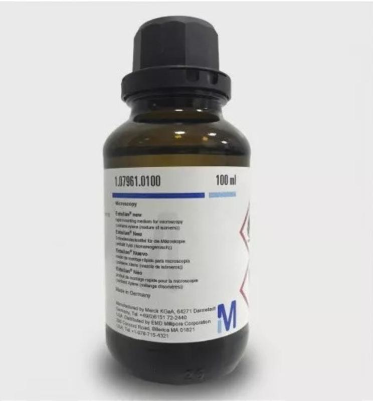 Entellan merck meio montagem rápido p/ microscopia isento de água ...