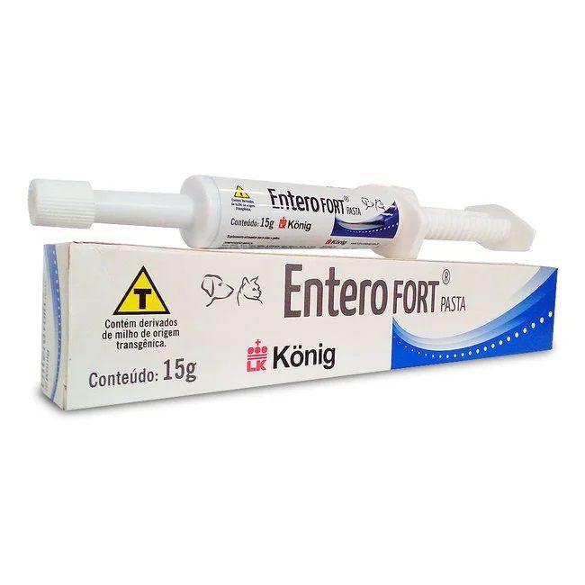 Entero Fort Cães e Gatos Suplemento Alimentar Pasta 15g - Konig ...