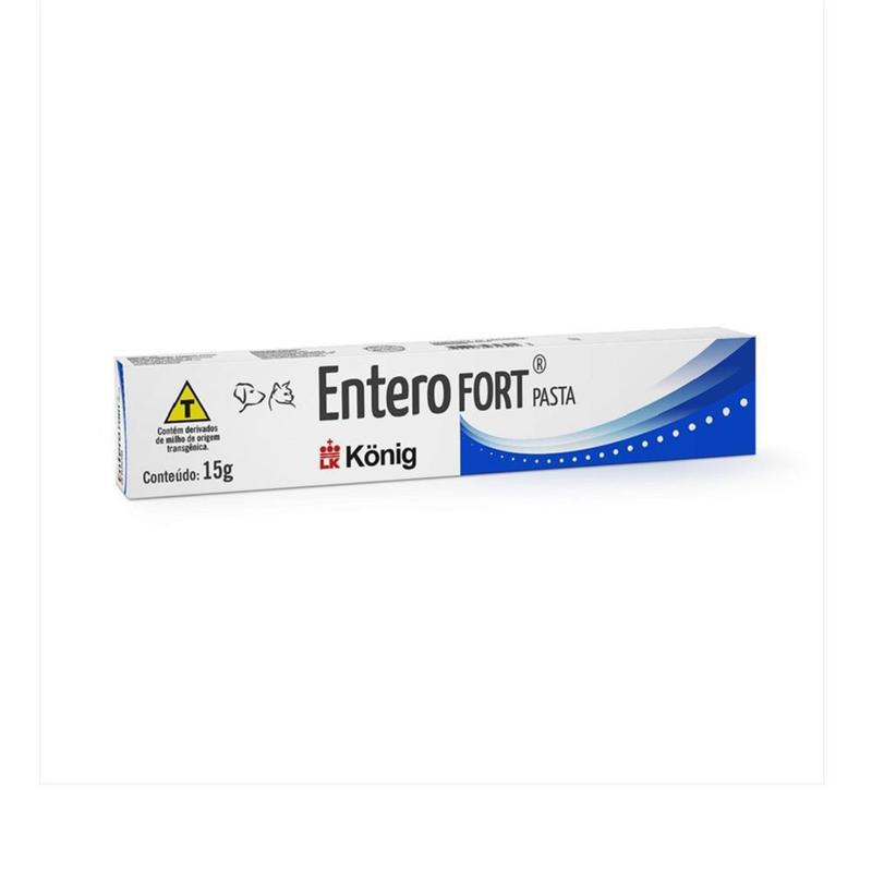 Entero Fort Pasta Suplemento Konig - 15g - Vitaminas e Suplementos para ...