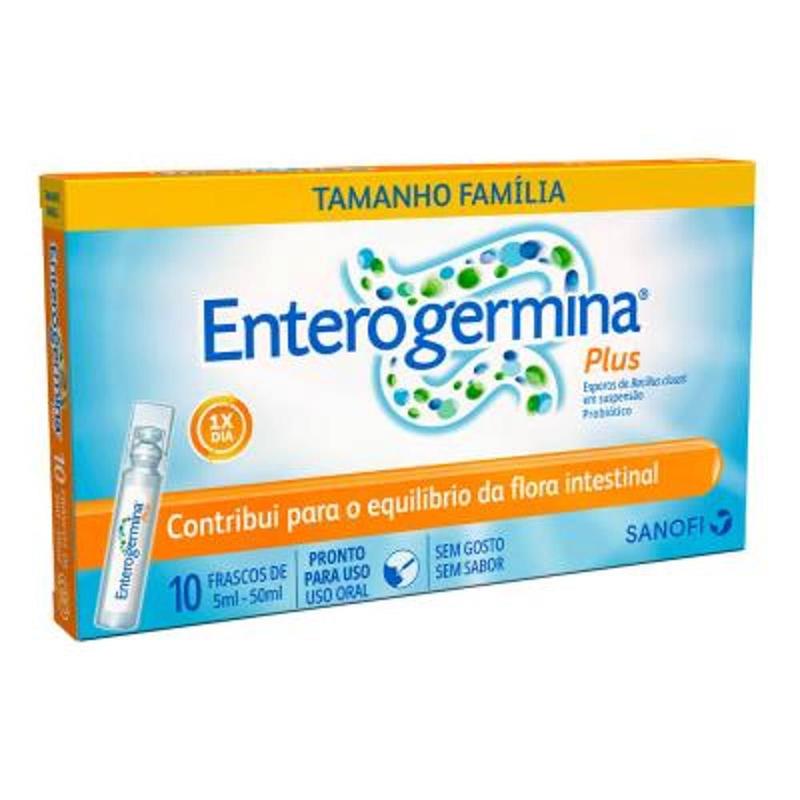 Enterogermina plus 5ml com 10 flaconetes - SANOFI - Regulador ...