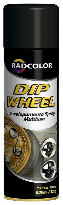 Envelopamento de Rodas Spray Liquido Dip Wheel 500ml Cobre - RADQUIM ...