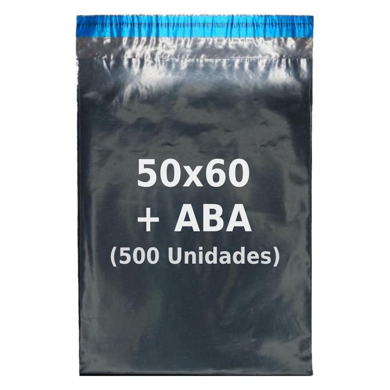 Envelope de Segurança 50x60 + Aba Envelope Para Envios 500Un ...