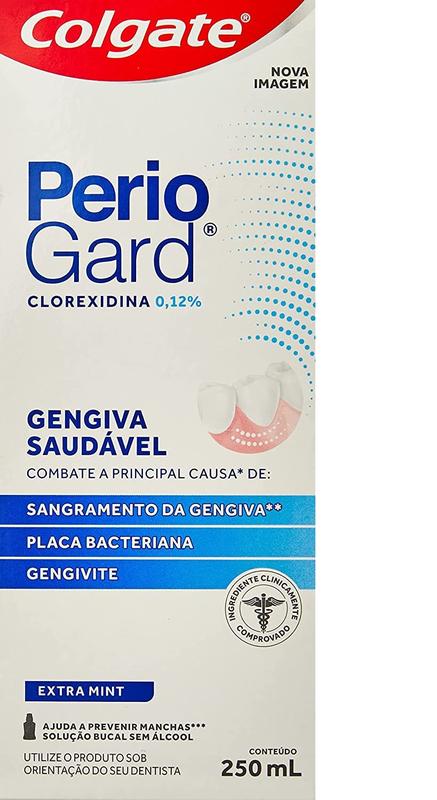 Enxaguante Bucal Perio Gard Clorhexidina 0,12% 250ml COLGATE ...