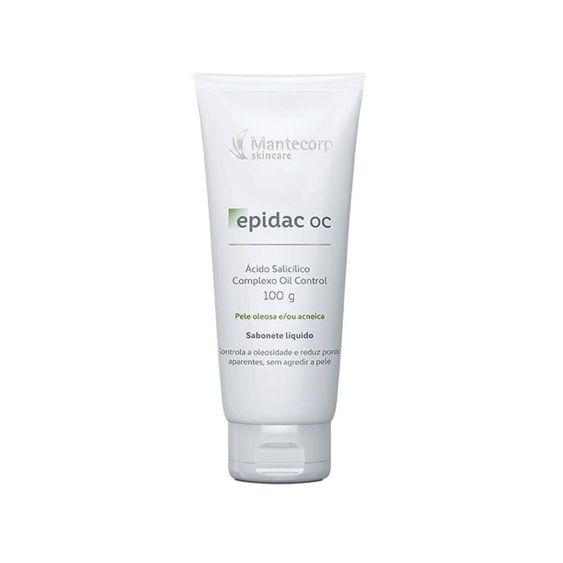 Epidac Oc Sabonete Facial Líquido 100G - Mantecorp Skincare - Sabonete ...