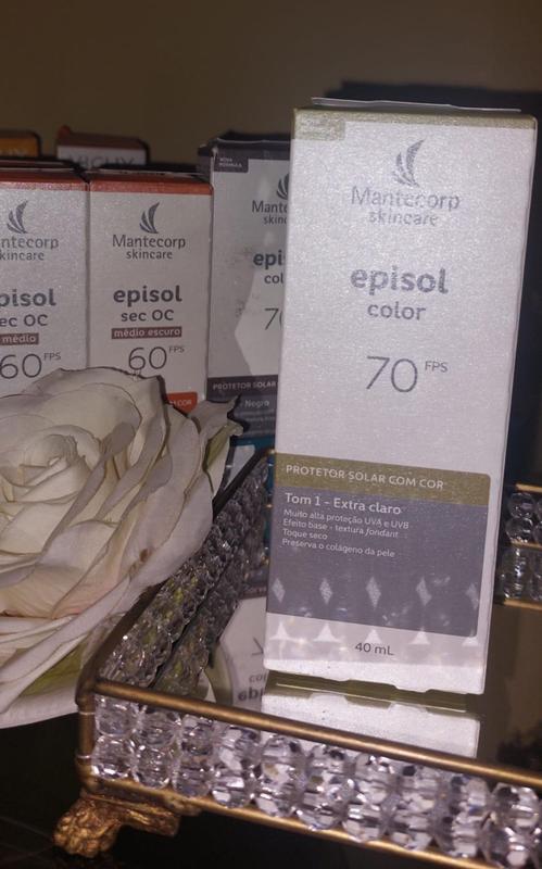 Episol Color Protetor Facial FPS70 - MANTECORP SKINCARE - Protetor ...