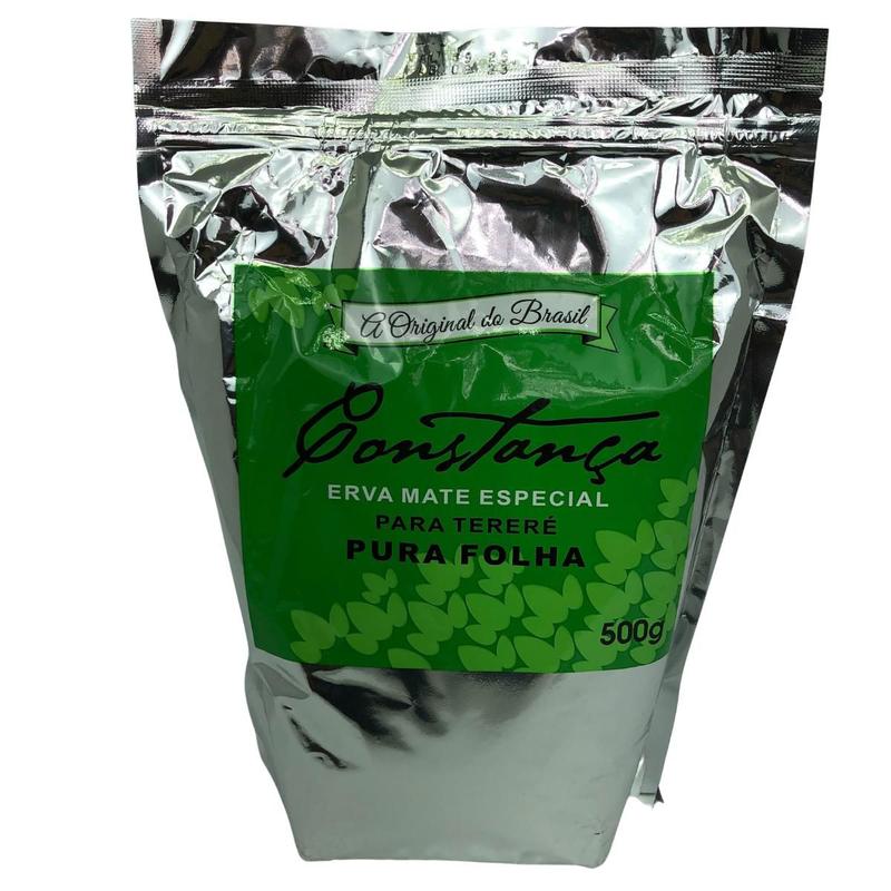 Erva mate tereré constança pura folha 500g premium saborosa - Erva Mate ...