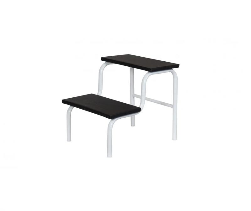 Escada 2 Degraus Esmaltada Marcos Moveis UNICO BRANCA - Escadas ...