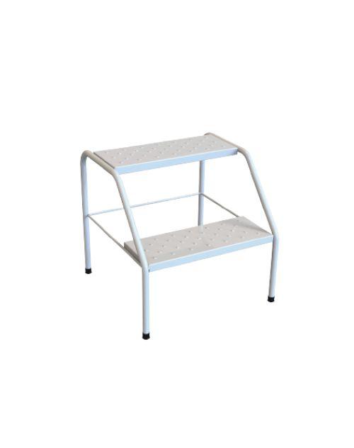 Escada 2 Degraus Metálica - SALUS - Escadas - Magazine Luiza