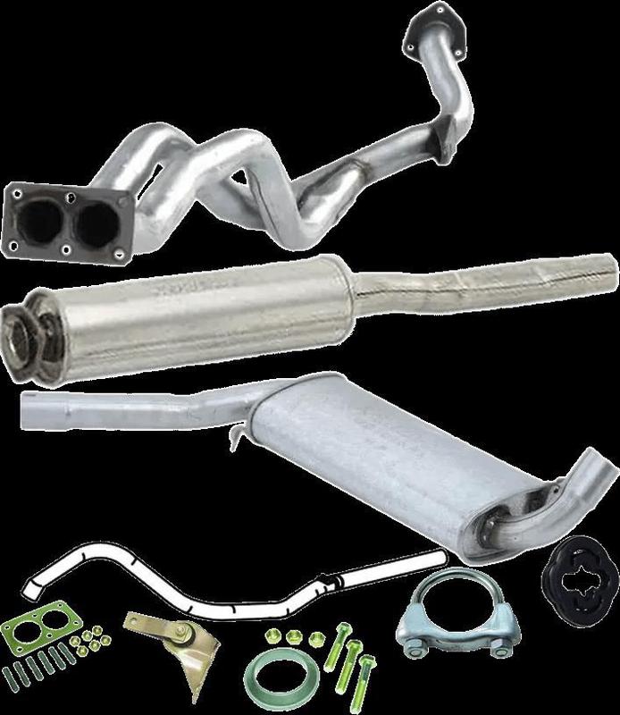 Escapamento Completo Passat 1.8 8V 1985 a 1988 - Volkswagen ...