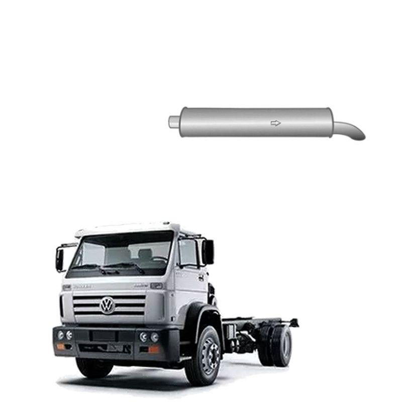 Escapamento Silencioso Vw Constellation 24.250 Original - BRSUL - Escapamento de Carro ...