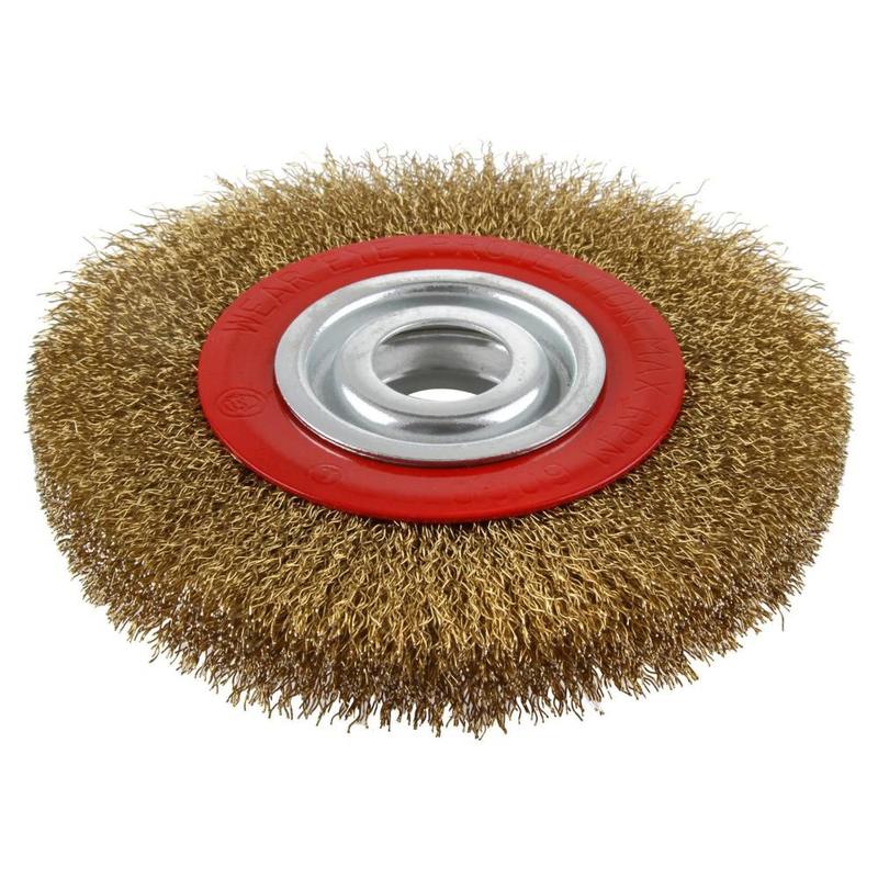 Escova Circular Aço Ondulada 100mm 4'' 1BSA111 Bauker - Escova de Aço ...