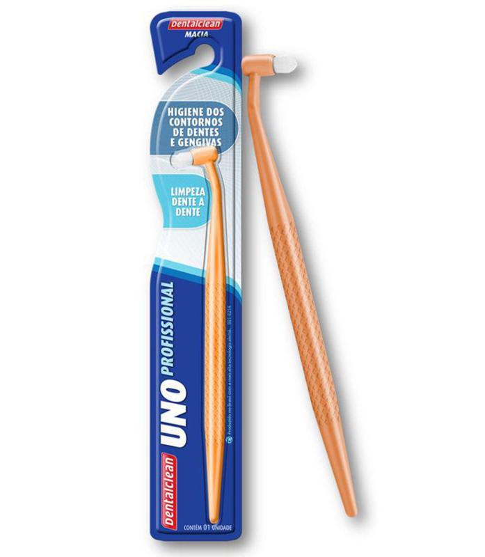 Escova de Dentes Unitufo Uno Profissional Macia Dentalclean - Escova de ...