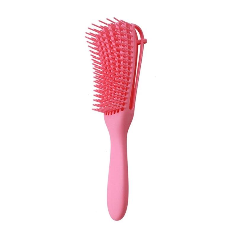 Escova Definidora em Cerdas de Nylon Flexível Desembaraça e Define ...