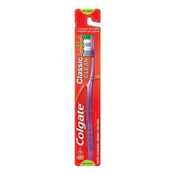 Escova Dental Colgate Classic Clean Média - Escova de Dentes - Magazine ...