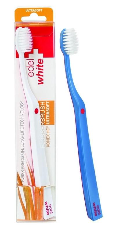 Escova Dental Edel-White Flosserbrush Ultrasoft - Edel White - Escova ...