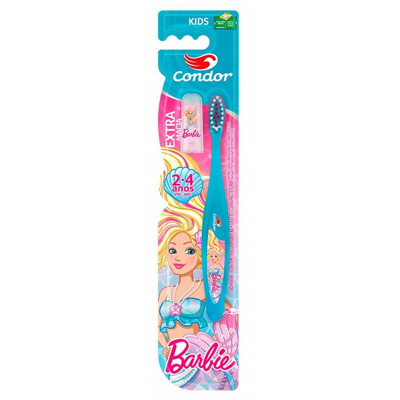 Escova Dental Kids Barbie Extramacia - Condor CX c/24 - ** PEC CONDOR ...