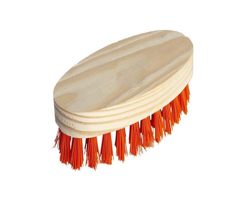 Escova Lava Roupa Oval Madeira - ATUAL CALÇADOS - Escova Multiuso ...