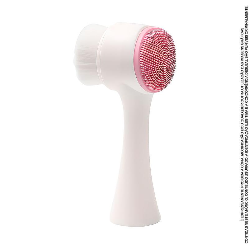 Escova Limpeza Facial Dupla Face Manual 2 Em 1 Premium - TOC LAR ...