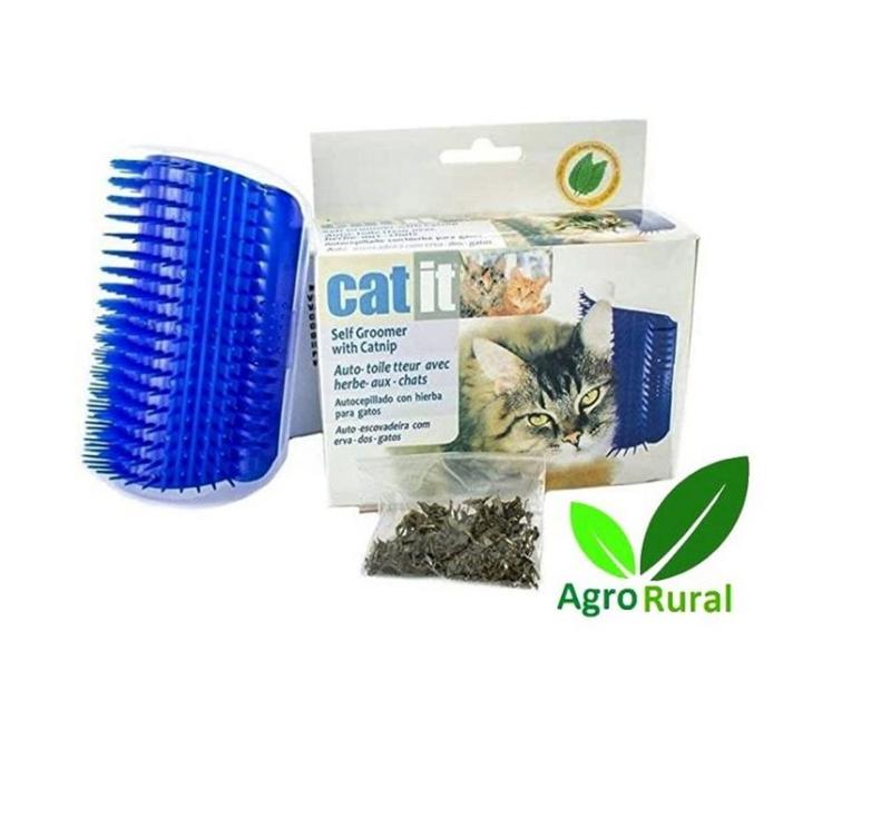 Escova Para Gatos Para Canto Ou Parede. Com Catnip - Cat It - Outros ...