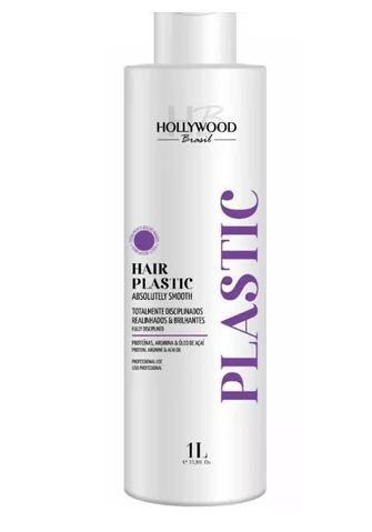 Escova Progressiva Hair Plastic Hollywood Brasil 1l - Alisamento de ...