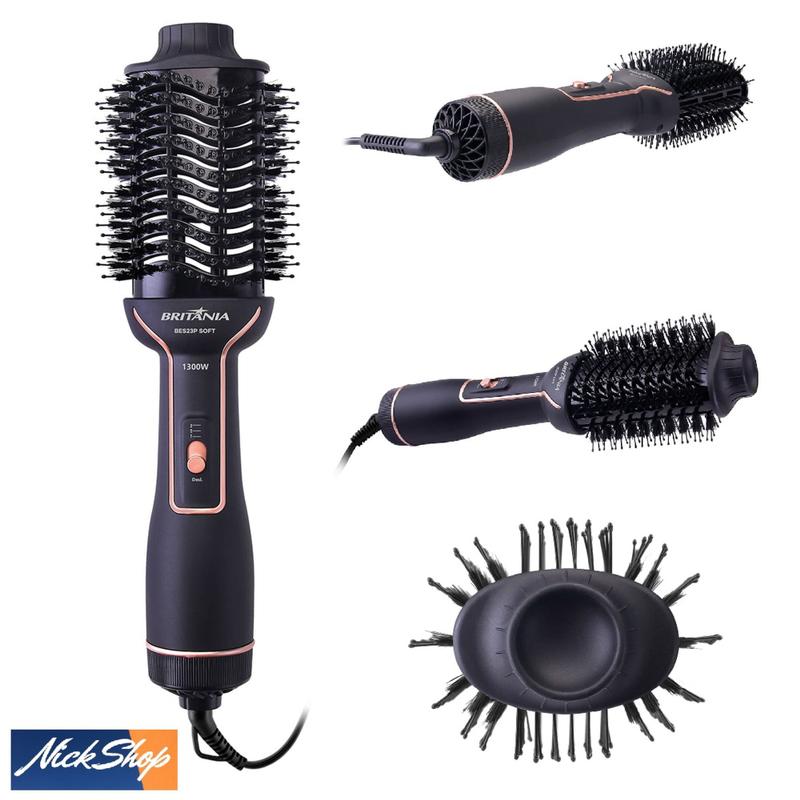 Escova Secadora Britânia Soft BES23P - 2 Velocidades 127v - Escova ...