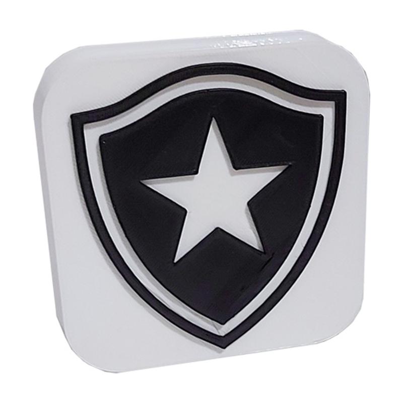 Escudo Botafogo 3d Para Decoração De Bancada Clube Futebol - Fogão ...