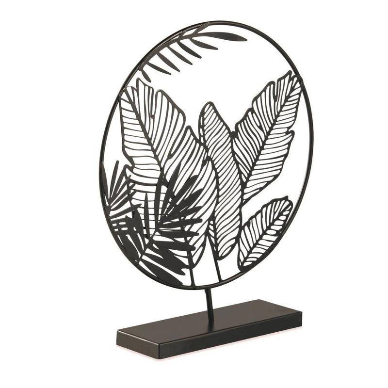 Escultura Folhas em Metal - Dana Decor - Mart - Escultura / Troféu de ...