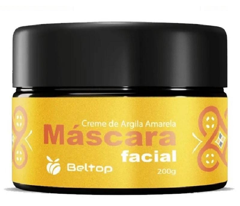 Esfoliante facial e corporal argila amarela - Beltop - Esfoliante ...