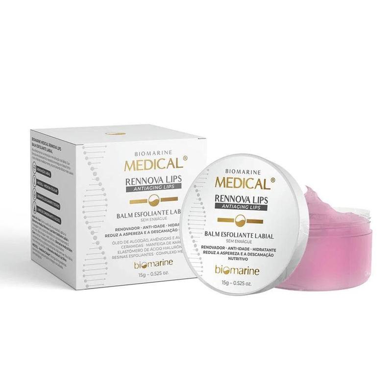 Esfoliante Labial Biomarine Medical Rennova Lips Balm - Protetor Labial ...