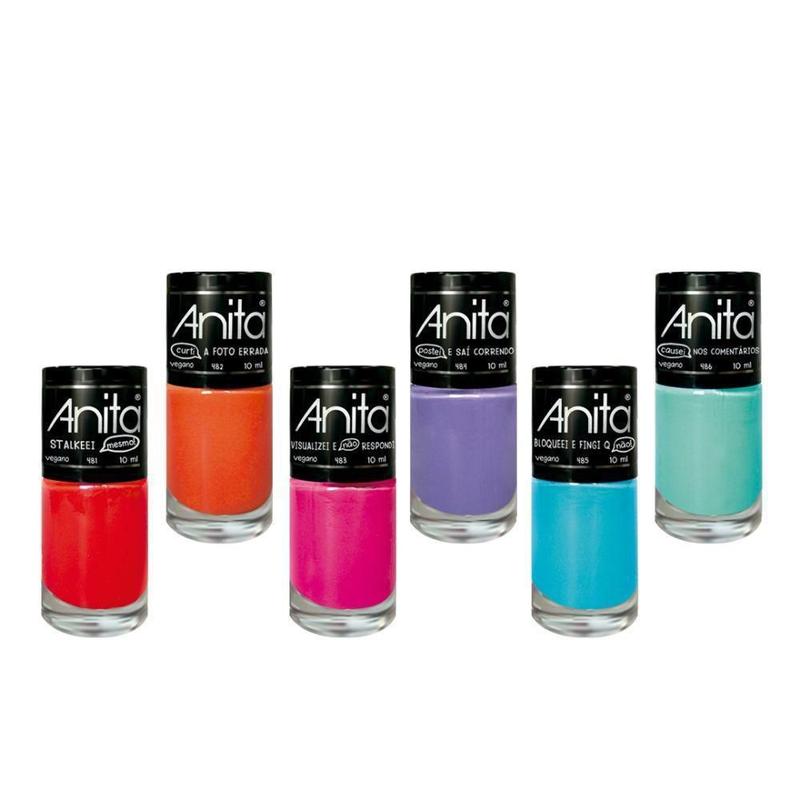 Esmalte Anita Coleção Coisas Que Já Fiz - Esmalte - Magazine Luiza