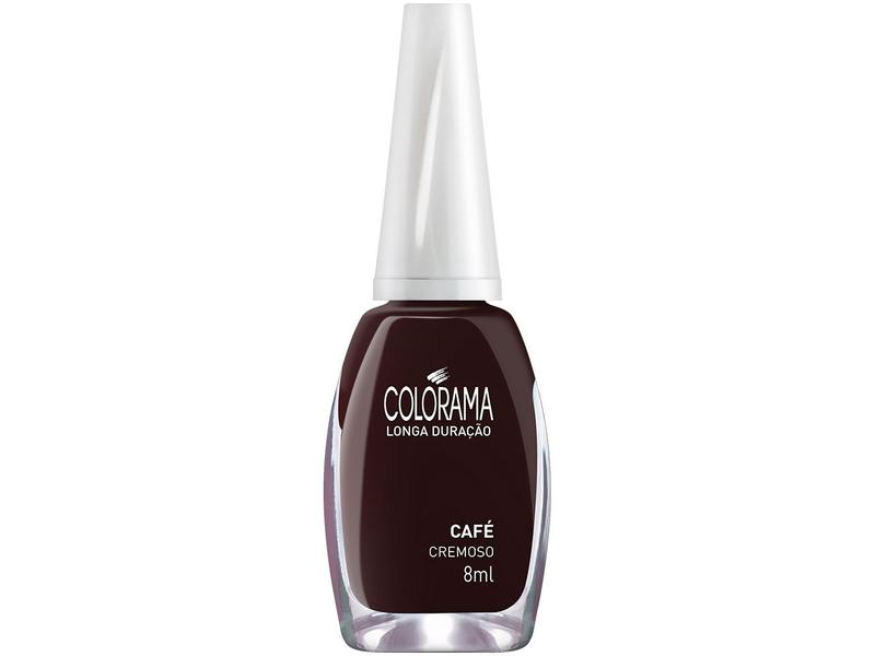 Esmalte Colorama Café Cremoso 8ml - Esmalte - Magazine Luiza