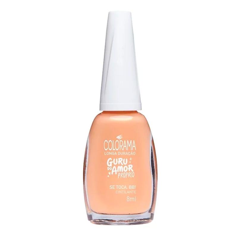 Esmalte Colorama Guru do Amor Próprio Cor Se Toca, BB! Cintilante 8ml ...