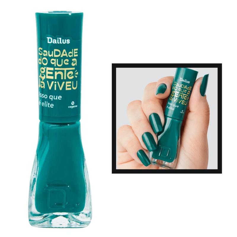 Esmalte Dailus Isso Que É Elite Verde Cremoso Secagem Rápida - Esmalte ...
