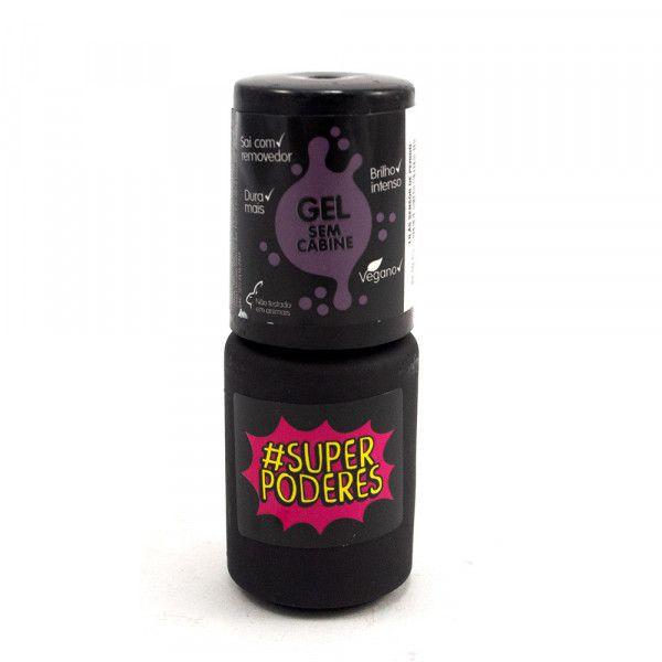 Esmalte em gel - cor lilas sensor de perigo - SUPER PODERES - Esmalte ...