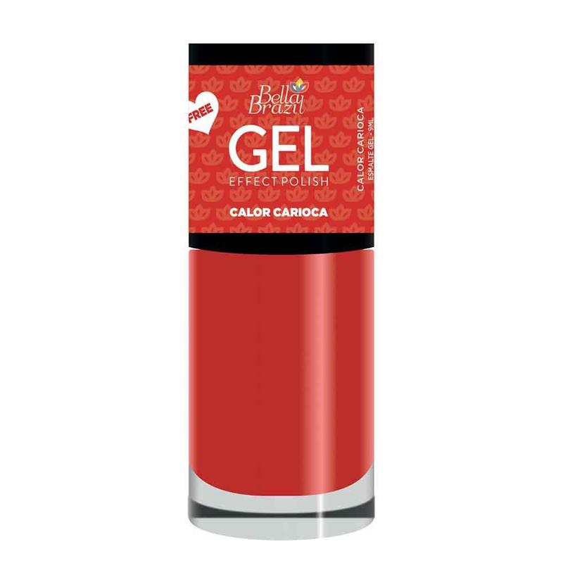 Esmalte Gel Calor Carioca Bella Brazil 9Ml - Esmalte - Magazine Luiza