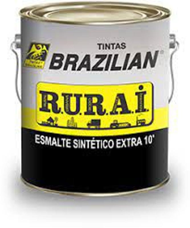 esmalte rurai aluminio 3,6L - Brazilian tintas - Esmalte Sintético ...
