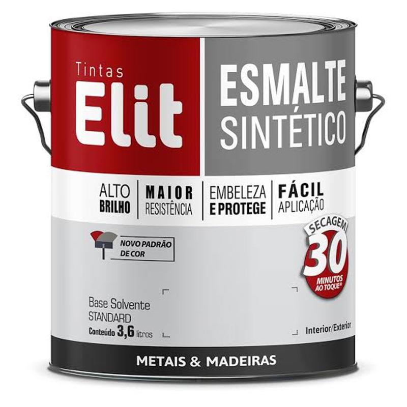 Esmalte Sintético Brilhante 3,6l - ELIT Cores - Argalit - Elit ...