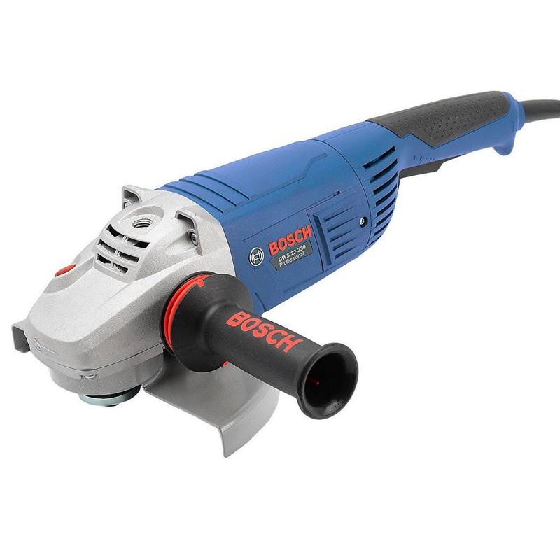 Esmerilhadeira angular Bosch 9 Pol. 127v GWS 22-230 Professional ...
