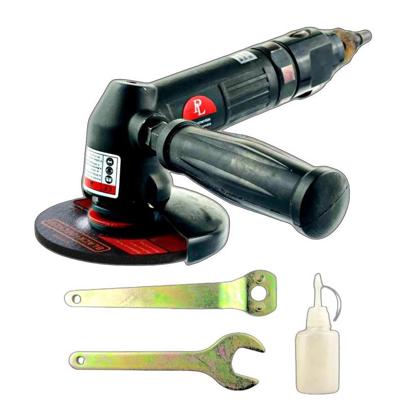 Esmerilhadeira Angular Pneumática 5" Profissional 10900 RPM - PLANATC ...