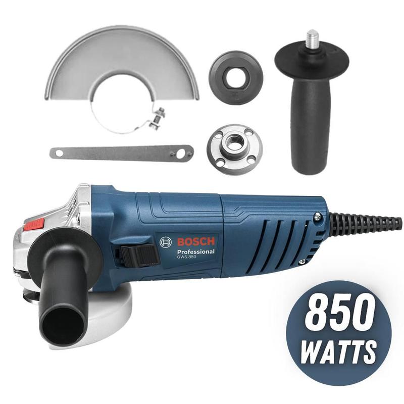 Esmerilhadeira Elétrica Angular Gws850 Bosch Disco 155mm 11000RPM 850w ...