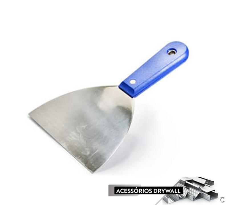 Espatula para Gesso Pintura 5 polegadas 12,5cm - Business Drywall ...