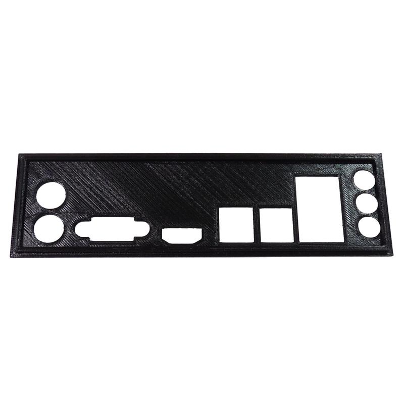 Espelho Acabamento Tampa Chapinha Placa Mãe ASROCK H61M-HVS - OVER ...