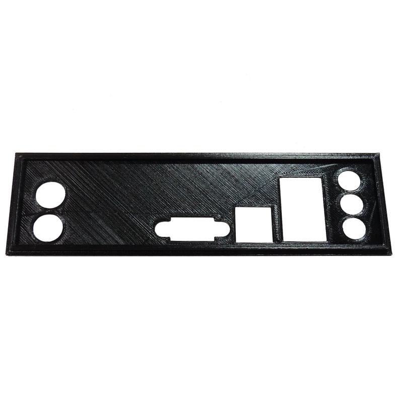 Espelho Acabamento Tampa Chapinha Placa Mãe ECS H61H2-M12 - OVER CLOCK ...