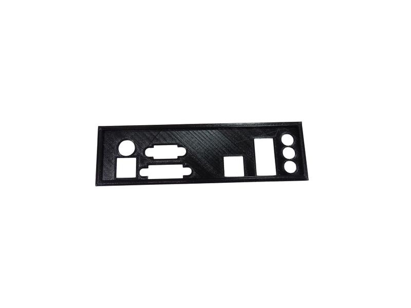 Espelho Acabamento Tampa Chapinha Placa Mãe Intel DH55PJ - OVER CLOCK ...