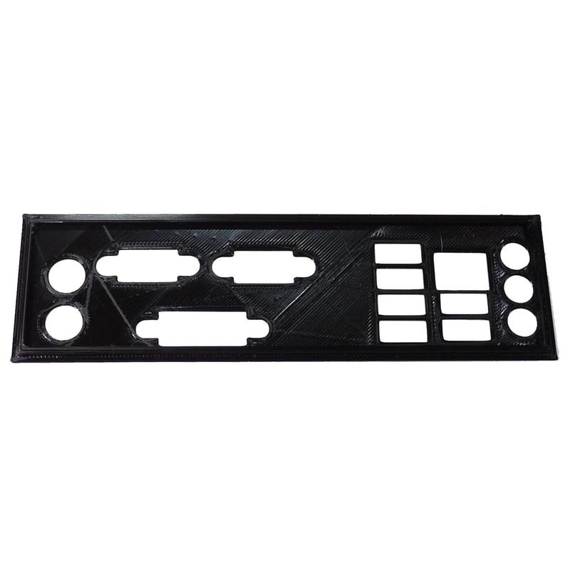 Espelho Acabamento Tampa Chapinha Placa Mãe STI Q57H-AM V1.0 - OVER ...