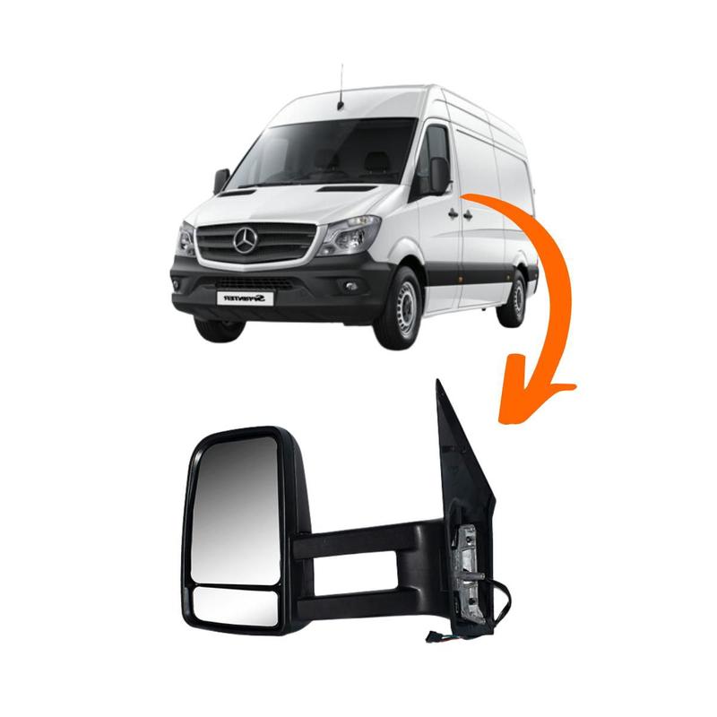 Espelho C/Des. Elet. Esq. Sprinter Cdi 313/ 415/ 515 - LNG - CDI de ...