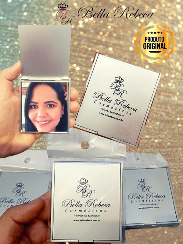 Espelho De Bolsa Portátil Exclusivo Bella Rebeca - Bella Rebeca ...