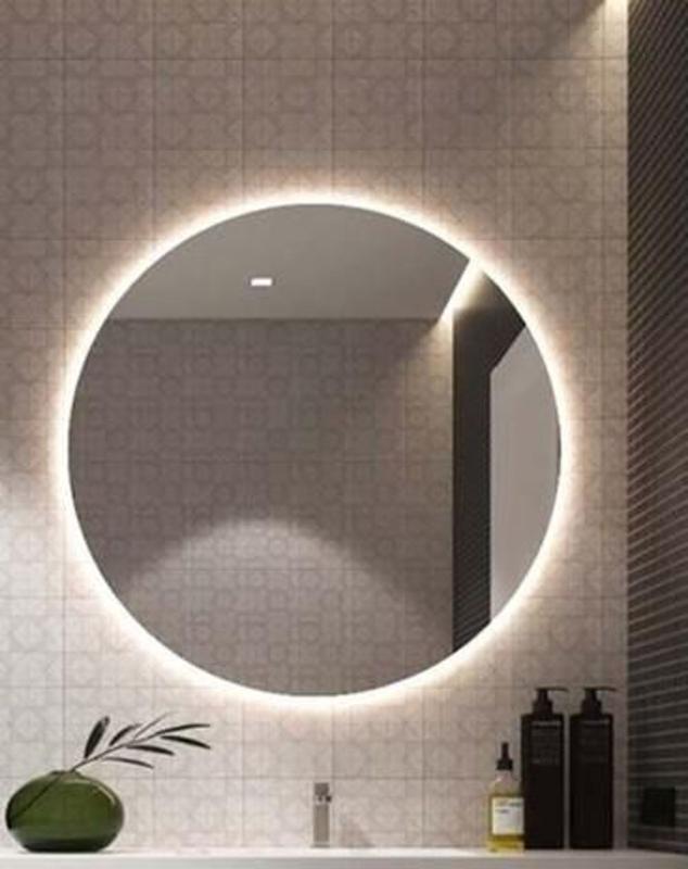 Espelho Grande 60 cm com Led - Reis e Missassi - Espelho Decorativo ...